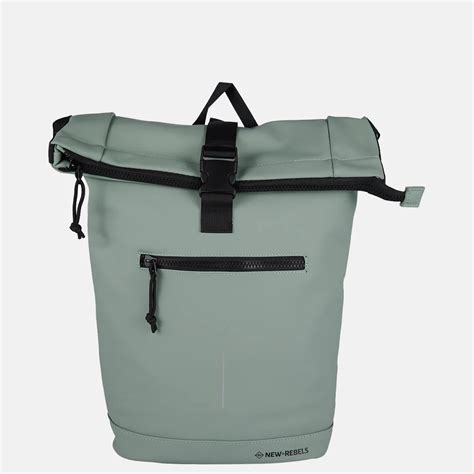 New Rebels Mart Laptop Rugzak Inch Salie Green Lichtgroen