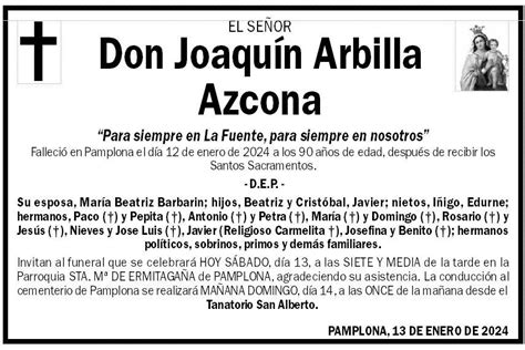 Joaquín Arbilla Azcona