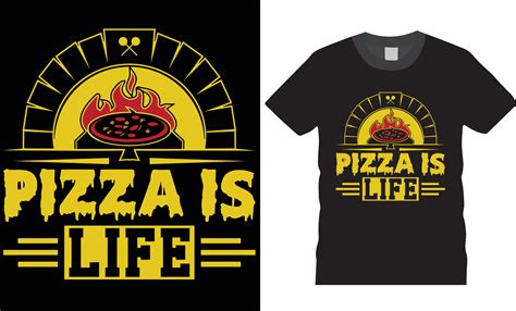 Pizza T Shirt Design Pizza 29634079 Vector Art At Vecteezy