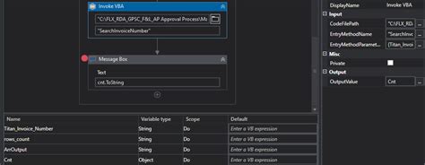 How To Get Vba Message Box Value Into Uipath Variable Value Studio