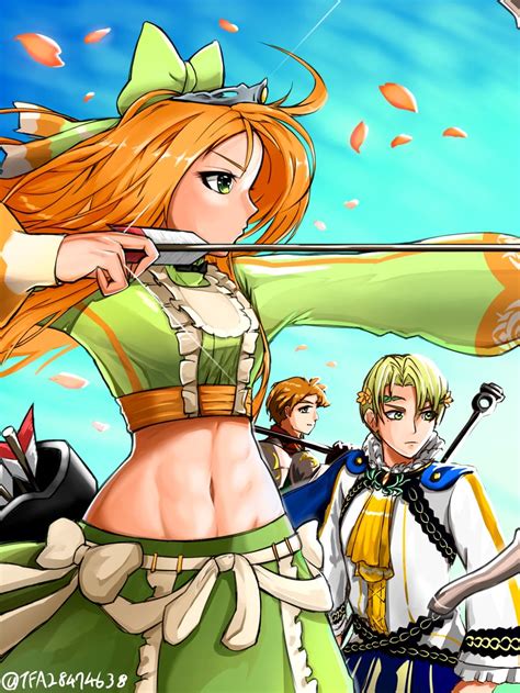 Etie Alfred And Boucheron Fire Emblem And 1 More Drawn By Thei