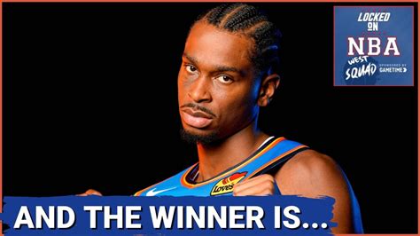 Nba West Squad Nikola Jokic Vs Shai Gilgeous Alexander Leading Man Battle