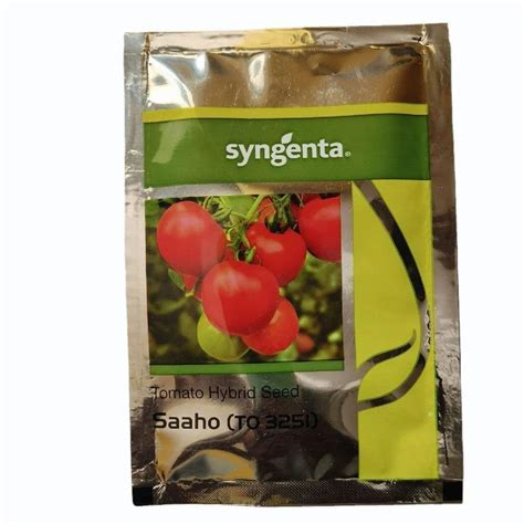 Black Seeds Syngenta Saaho To 3251 Hybrid Tomato Seeds Packaging