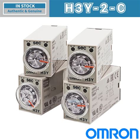 OMRON Rel De Temporizador De Estado S Lido Original Aut Ntico Jap N H3Y