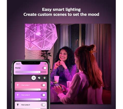Philips Hue White And Colour Ambiance Smart Led Bulb E27 1100 Lumens