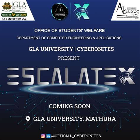 Cyberonites Club On Linkedin Escalatex Cyberonites Ctf Guestlecture Staytuned Techthrills