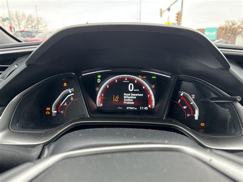 2017 Civic Dash Lights All On R Honda