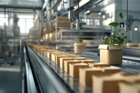 Quotsustainable Packaging Production Facilityquot Premium Ai