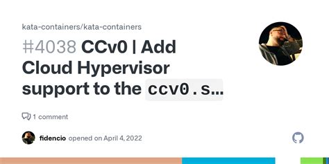 Ccv0 Add Cloud Hypervisor Support To The `ccv0sh` Script · Issue