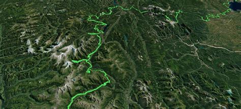Alpe Adria Trail Fernwanderweg Closed Carinthia Austria Map