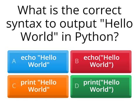 Python Quiz Questionário