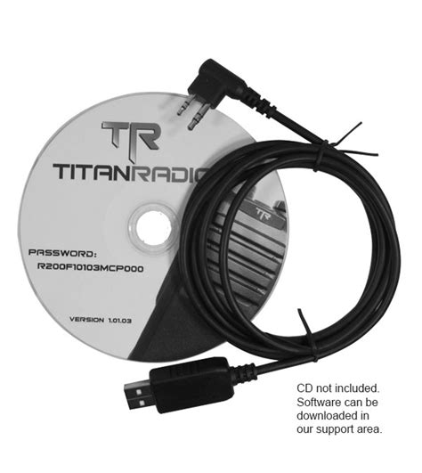 Titan Programming Cable For Two Way Radios