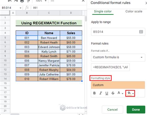 Highlight Row If Cell Contains Text With Conditional Formatting In