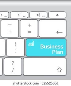 Business Plan Enter Button Keyboard เวกเตอรสตอก ปลอดคาลขสทธ