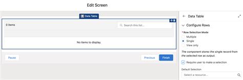 Data Table Component In Screen Flow Salesforce Time