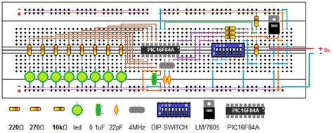 Mi Rincon Creativo Proyecto Secuencial Para Leds Con Pic F A