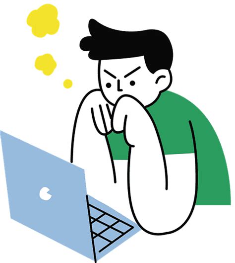 描边职场打工人漫画贴纸男生 花瓣网