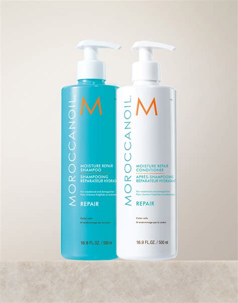 Moisture Repair Shampoo And Conditioner Duo Moroccanoil