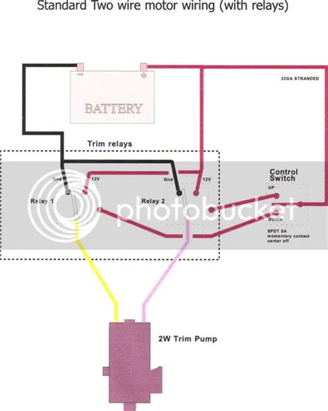Tilt And Trim Switch Wiring Diagram