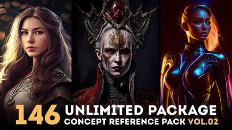 Artstation 146 Arts Unlimited Package Concept Reference Pack Vol