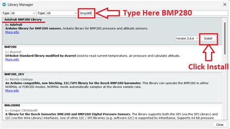 How To Interface Bpm280 Barometer Sensor With Arduino Pantechai
