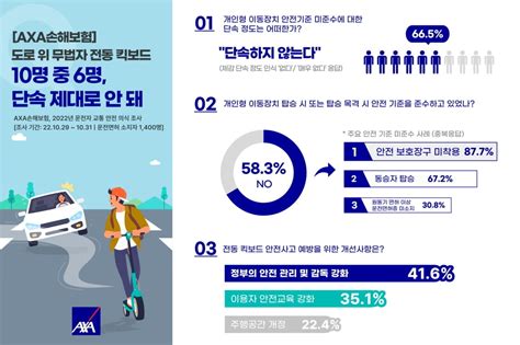도로 위 무법자 전통킥보드보호장구 미착용 심각 한국경제