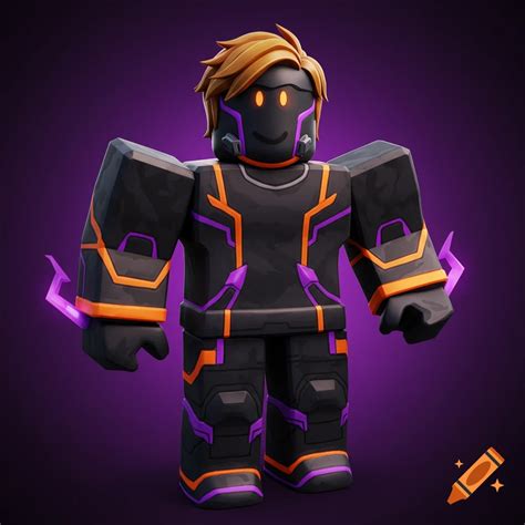 3d Render Of An Orange Blocky Figure With A Smiley Face On Craiyon