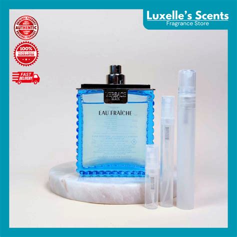 Versce Man Eau Fraiche Perfume For Men Decanttakal Shopee Philippines