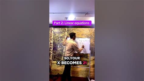 Pt2 Basics To Linear Equations Satmath Education Equation Mathshorts Maths Learnmath