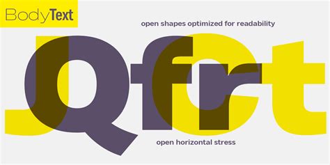 Body Font Free By Zetafonts Font Squirrel