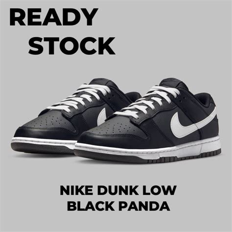 Jual Nike Dunk Low Black White Panda Shopee Indonesia