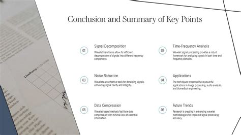 Conclusion And Summary Of Key Points Wavelet Ppt Presentation St Ai Ss Ppt Powerpoint
