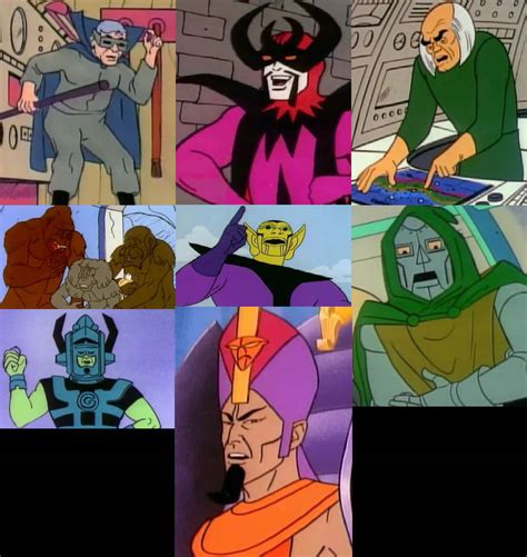 Fantastic Fours 1967 Rogues Gallery By Superherofan2003 On Deviantart