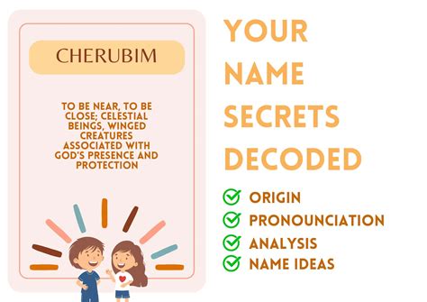 Cherubim Name Meaning And Pronunciation