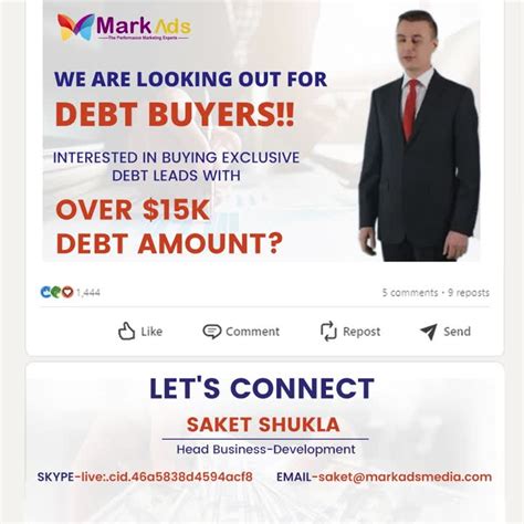 Saket Shukla On Linkedin Creditcarddebtleads Financialservices Businessgrowth Leadgeneration