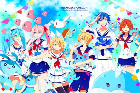 Vocaloid X Pokemon By Riyumiiart On Deviantart