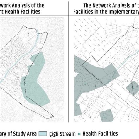 Network Analysis Of Health Facilities With 500 Meter Radius Download