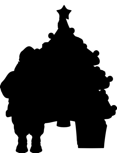 SVG Papai Noel Natal Imagem e ícone grátis do SVG SVG Silh