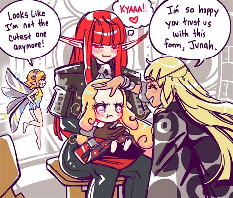 Hulkenberg Gallica Eupha And Junah Metaphor Refantazio Drawn By