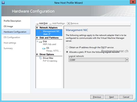 Scvmm 2012 Hyper V Bare Metal Deployment On Cisco Ucs C200 Thomas Maurer
