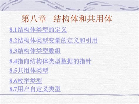 c语言教学ppt第8章 word文档在线阅读与下载 无忧文档