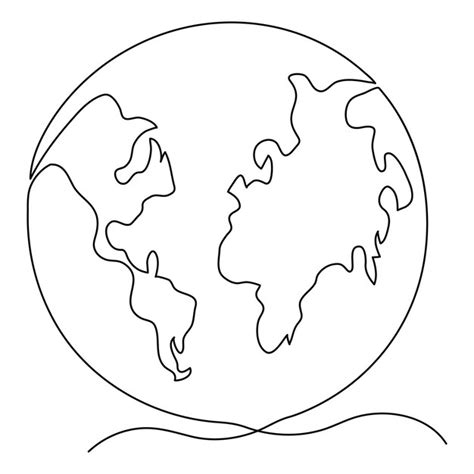 Eco Earth Planet Symbol Des Welt Erden Tages Kontinuierliche