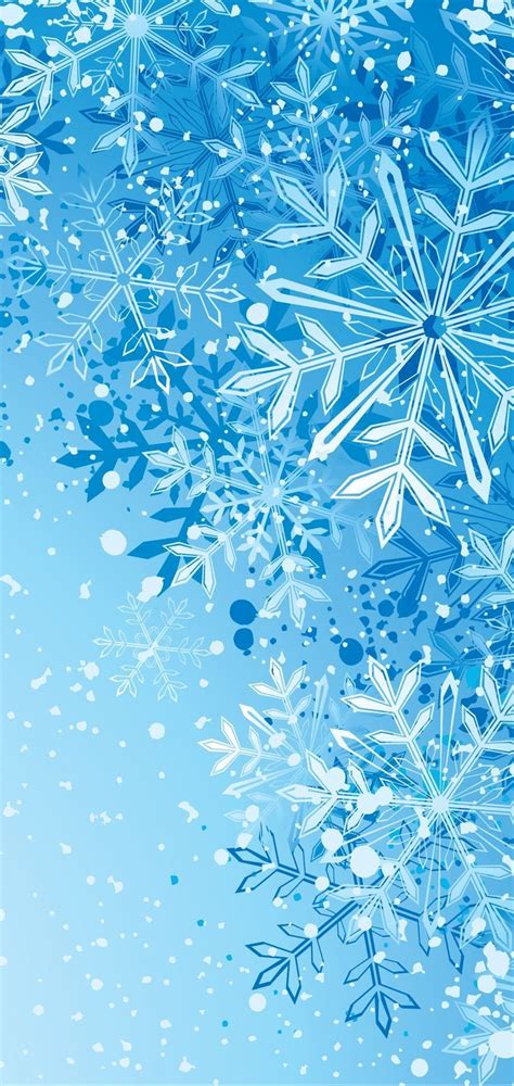 Американские обои на айфон Как сделать Snowflake Wallpaper Christmas Snowflakes Wallpaper