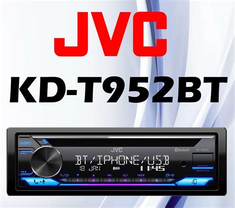 JVC KD T952BT پخش صوتی ۹5۲ جی وی سی