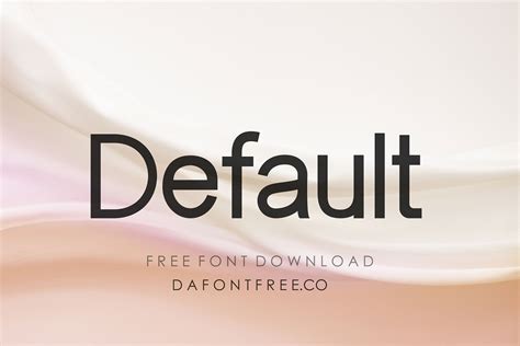 Default Font Dafont Free