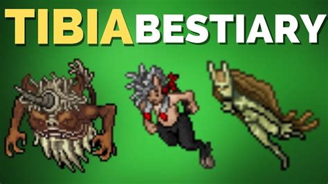 Tibia Bestiary Boogy Dark Faun Nymph Pixie Swan Maiden Twisted