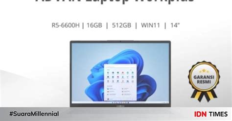 Spesifikasi Advan Workplus Laptop Murah Performa Tinggi