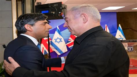 Israel Hamas War ब्रिटिश पीएम ऋषि सुनक ने इजरायल के साथ जताई एकजुटता