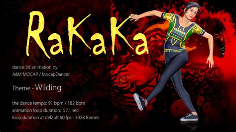 A M Rakaka Dance Animation Bpm Bpm Iclone Motion Reallusion Content Store