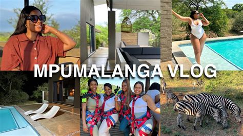TRAVEL VLOG MPUMALANGA GIRLS TRIP ELEPHANT SANCTUARY BIG SWING